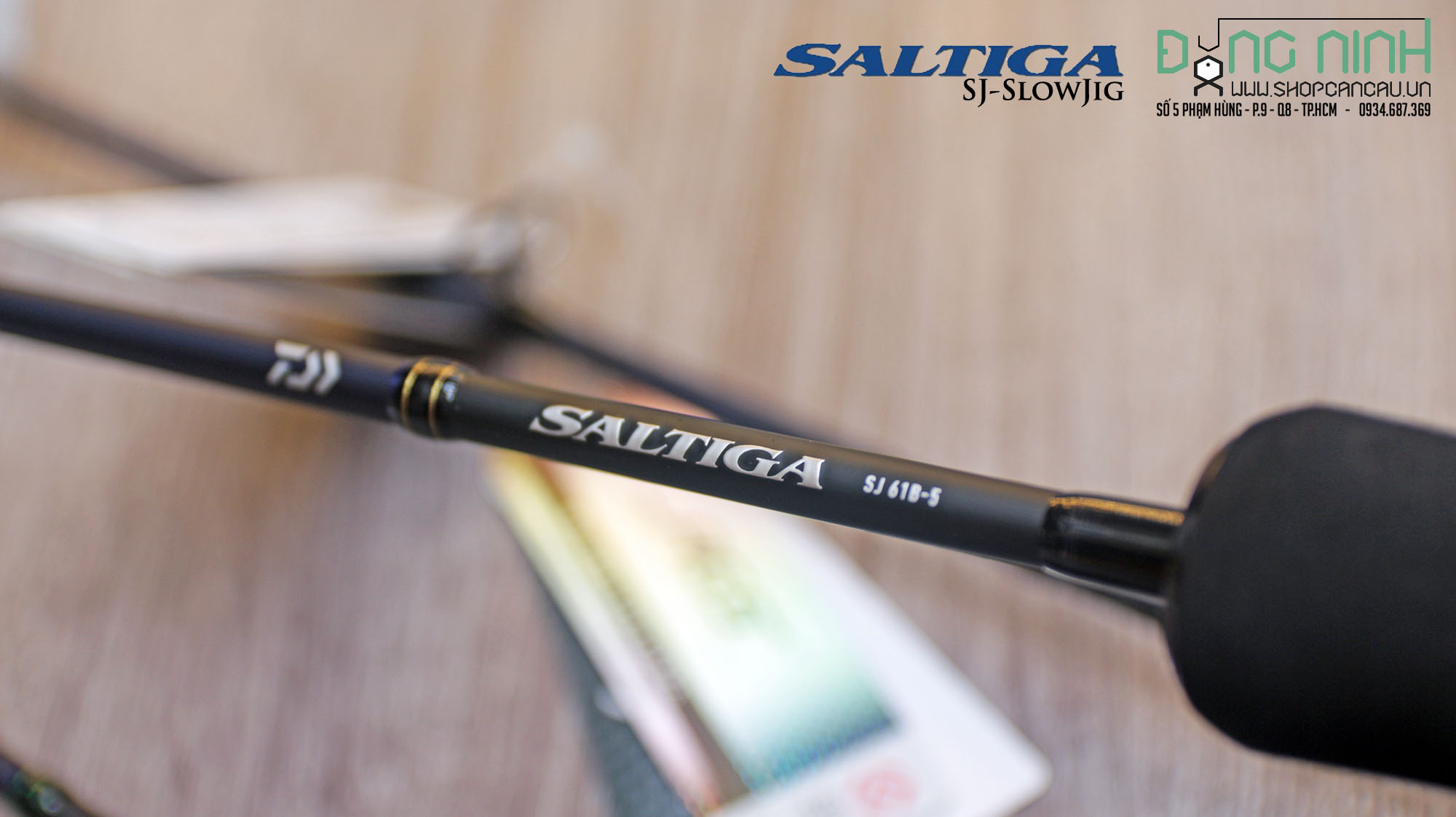 Cần jig Daiwa Saltiga SJ - 2023 ( Slowjig)